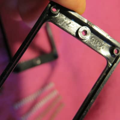 vintage 1959 Gibson M69 pickup rings for paf humbuckers Les | Reverb