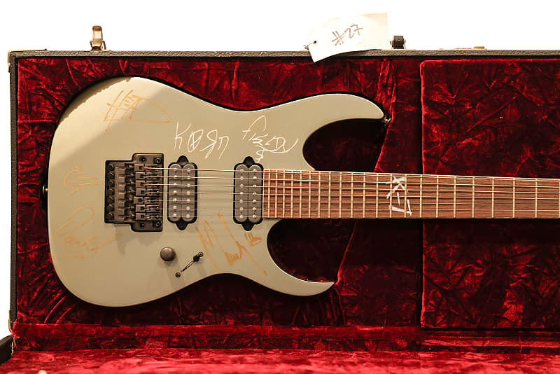 RARE KORN Number Autographed Guitar | Reverb