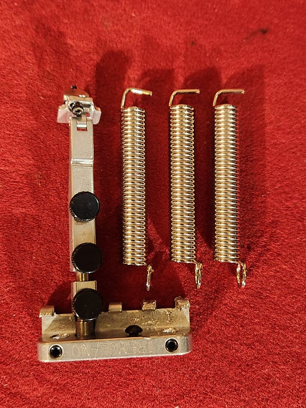 Allparts Nickel Tremol-no Tremolo Locking Device With Brand | Reverb