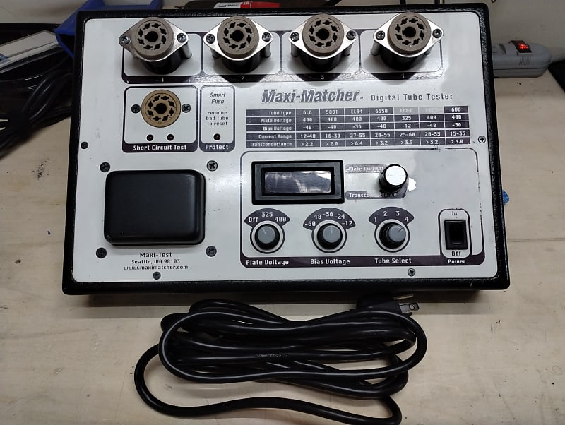 Original Maxi Matcher / Maximatcher Digital Tube Tester | Reverb