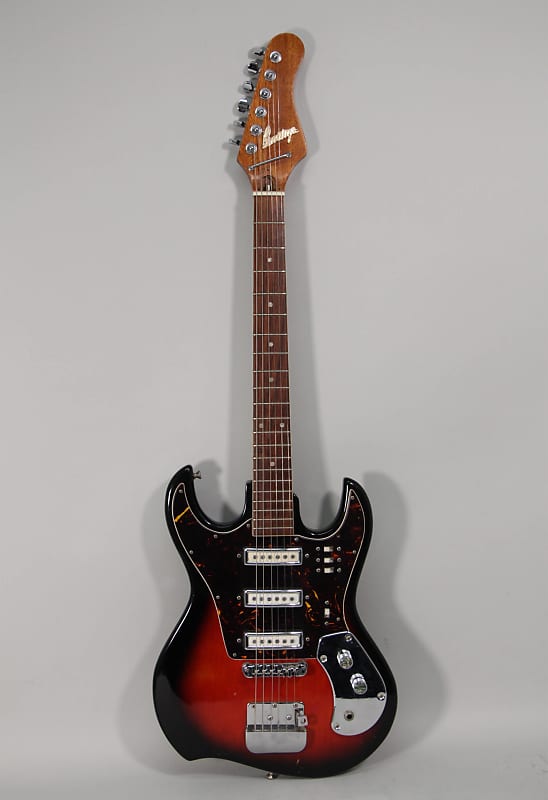 1960s Prestige Teisco 3-Pickup Vintage Electric | Reverb Australia