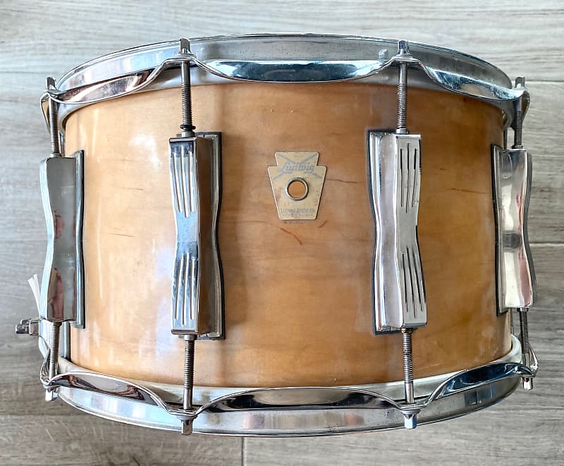 ludwig classic maple anni '90 14x8 natural | Reverb