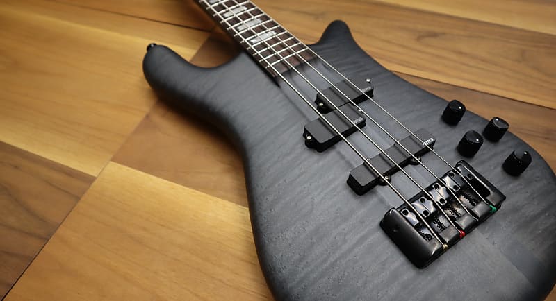 Spector Euro4 LX Bass Guitar - Black Stain Matte | Reverb