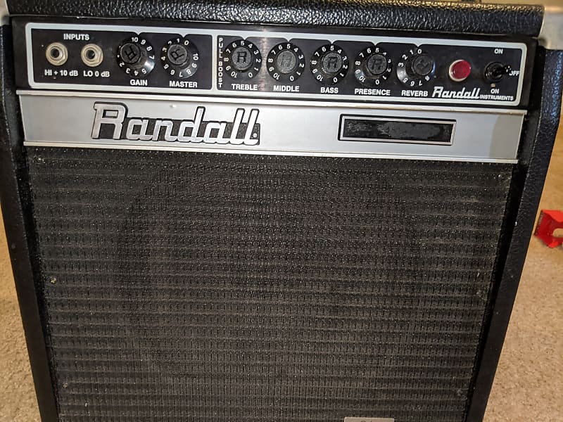 Vintage Randall RG 40 Solid State Amplifer Heavy Duty | Reverb