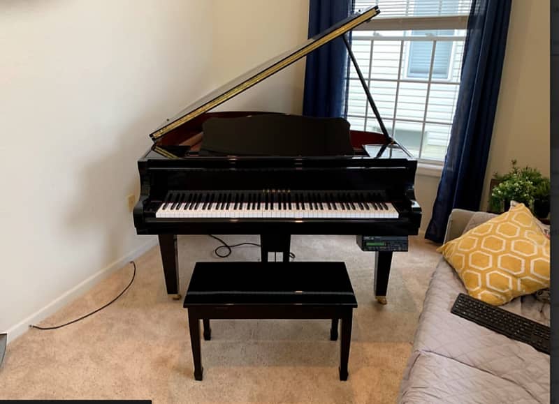 2007 Yamaha GB1 Baby Grand Acoustic Piano with Disklavier | Reverb
