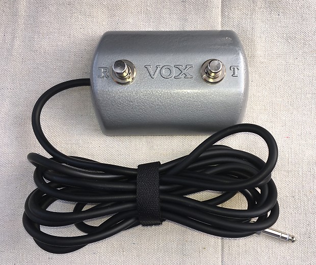 Vox Vintage 2 Button Foot Switch (Reverb and Tremolo) for | Reverb