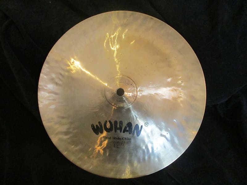 Wuhan 12 Inch Hand Made China Cymbal - Excellent Condition! | Reverb