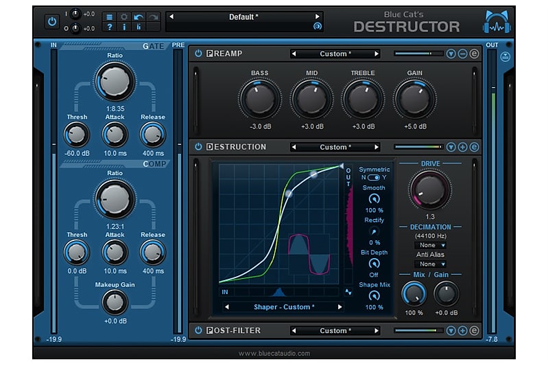 Blue Cat Audio Destructor (Download) | Reverb