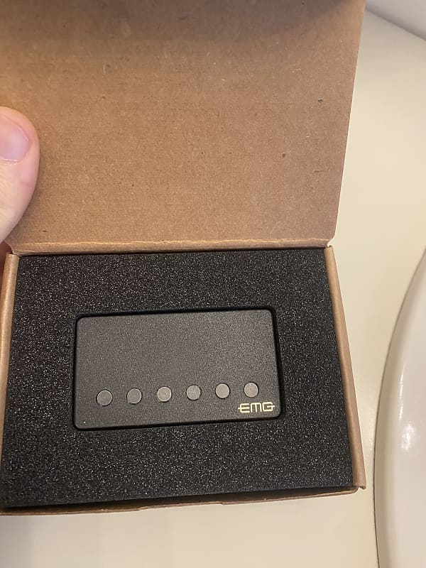 EMG 57 bridge pickup. Black Emg - Matte black | Reverb