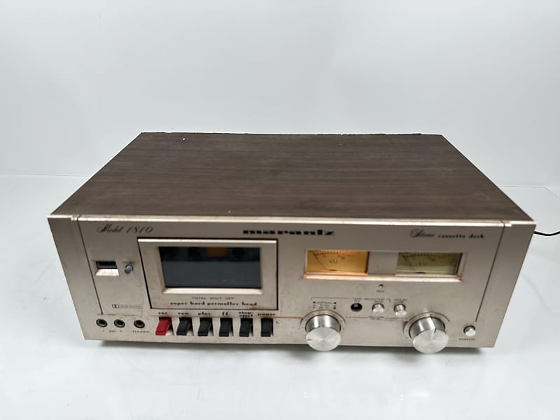 Vintage Marantz Model 1810 Cassette Deck Tape Player | Reverb Canada