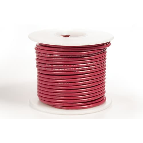 Red Wire - Weico, 18AWG Stranded, Top Coat Pre-Tinned, 600V, | Reverb
