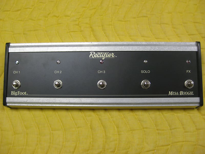 Mesa Boogie Dual Rectifier Button Footswitch | Reverb