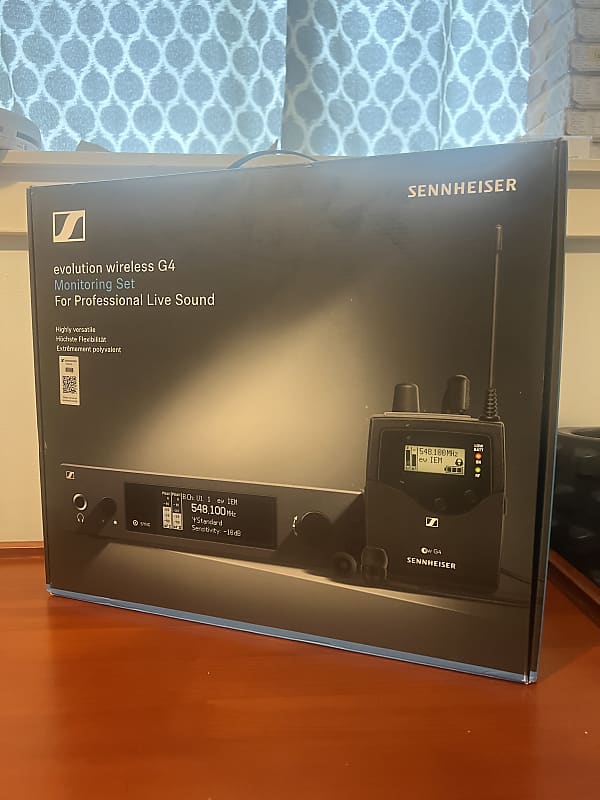Sennheiser EW IEM G4 Wireless In-Ear Monitoring System Band G | Reverb