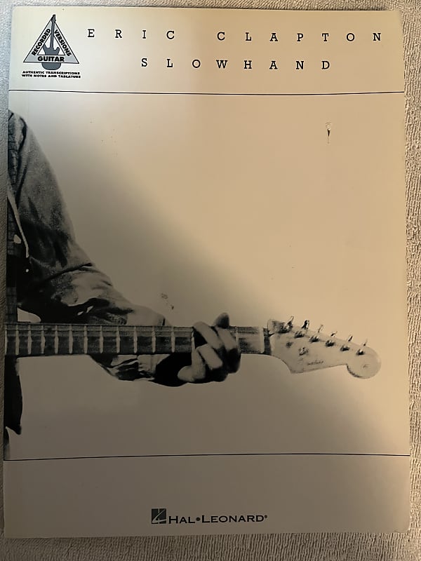 Eric Clapton - Slowhand - Guitar Tab / Tablature Book | Reverb