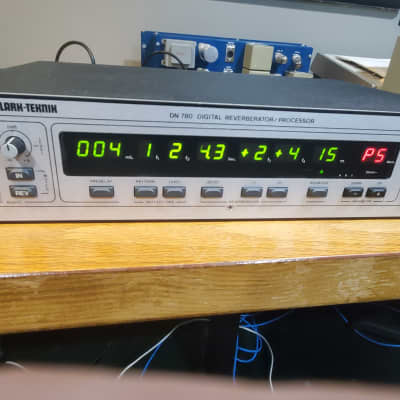 Klark Teknik DN780 Reverberator 1980's Rackmount Pro Audio | Reverb