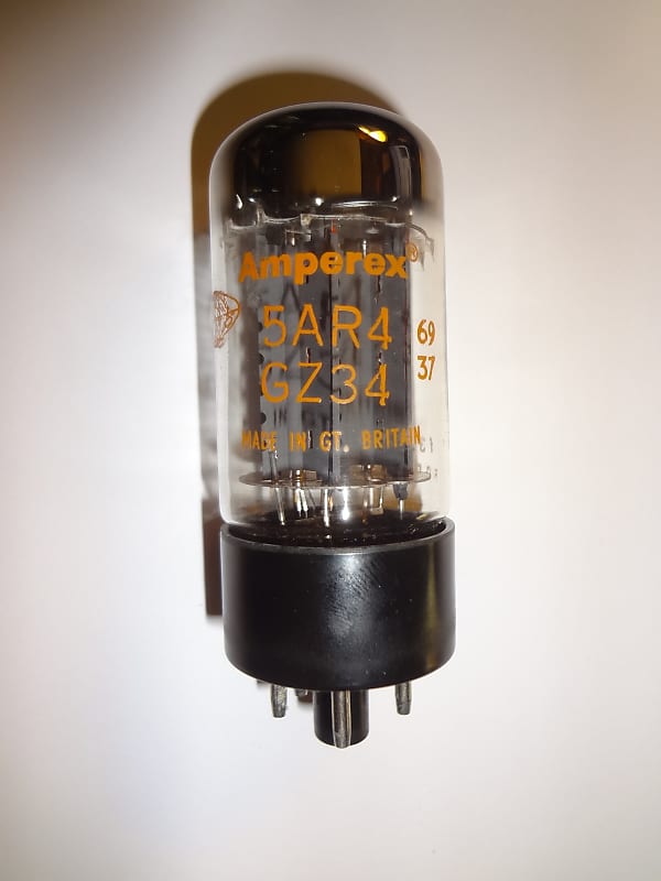 Amperex/Mullard 5AR4 GZ34 1969 - NEW | Reverb
