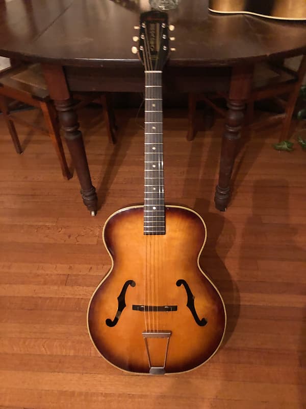 Fully Restored Harmony 1969 Broadway Archtop Guitar, Orphan | Reverb