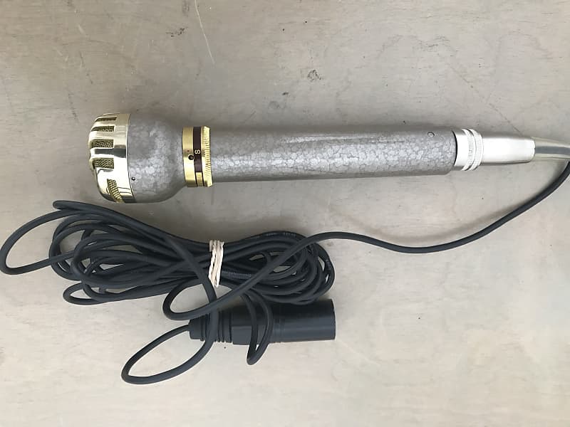 D 19 B200 Gold Dynamic Microphone vintage 60s Beatles mic | Reverb