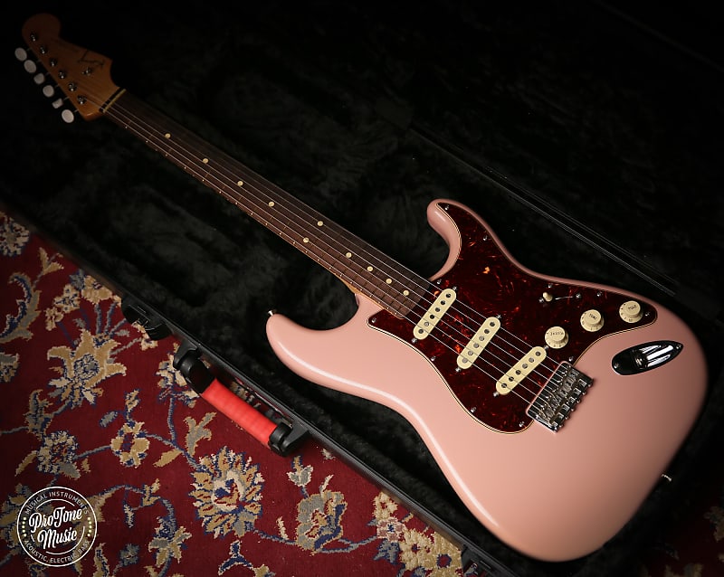 Kanji Kawabata Tomo Fujita Signature Hardtail Metallic Pink | Reverb
