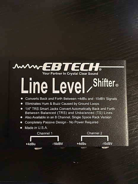 EBtech Line Level Shifter 2016 | Reverb