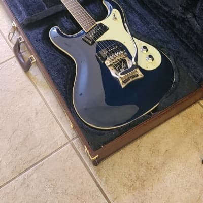 Mosrite Mark-1 1963 Custom Model -Ink Blue 2000-2001 - Clear | Reverb