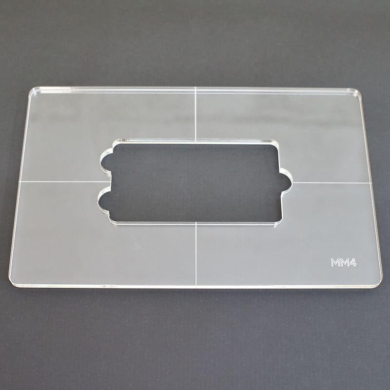 Bass Pickup Routing Template - Musicman (4 String) | Reverb