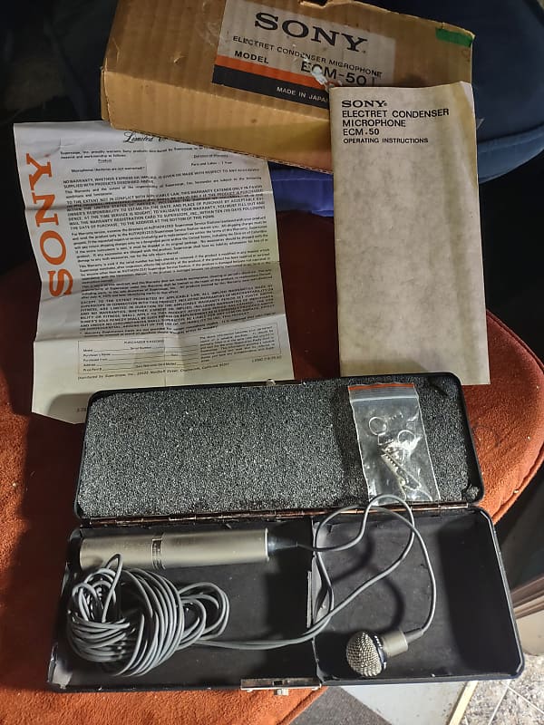 Sony ECM-50 '60's | Reverb