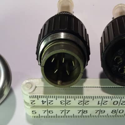 1959 Neumann Gefell NS84 Female Tuchel Connector 6PIN For | Reverb