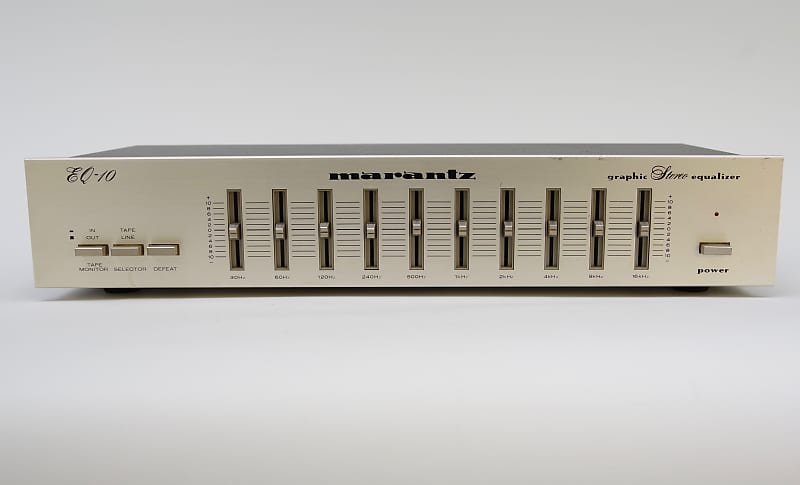 Marantz EQ-10 Graphic Stereo EqualizerMid-90's - Champagne | Reverb UK