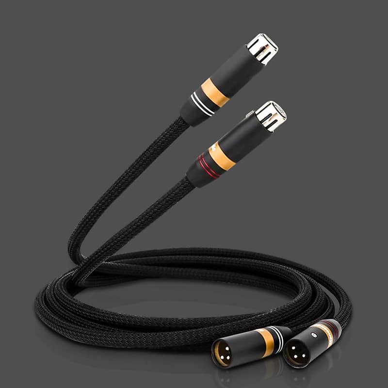 17AWG Audiophile XLR Cable XLR Balanced Audio Cable OFC | Reverb
