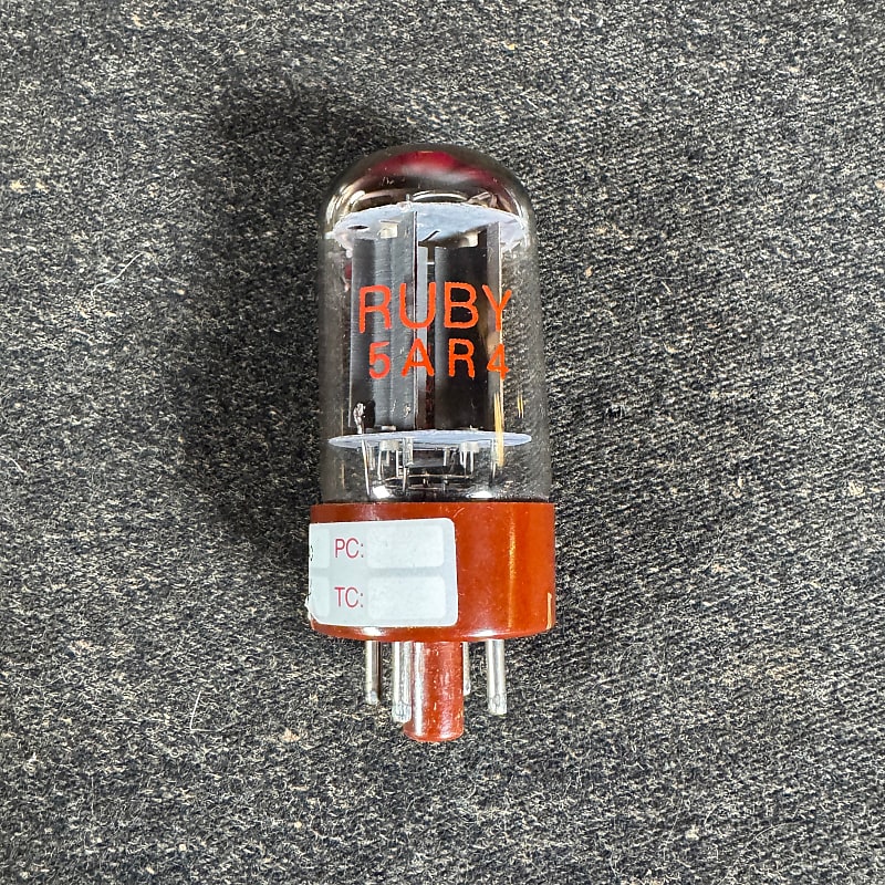 Fender / Ruby 5AR4 / GZ34 Rectifier Tube Valve #227 | Reverb
