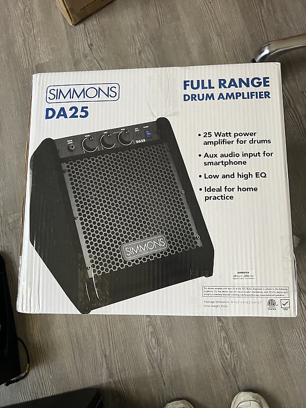 Simmons DA25 2018 - Black Felt like | Reverb