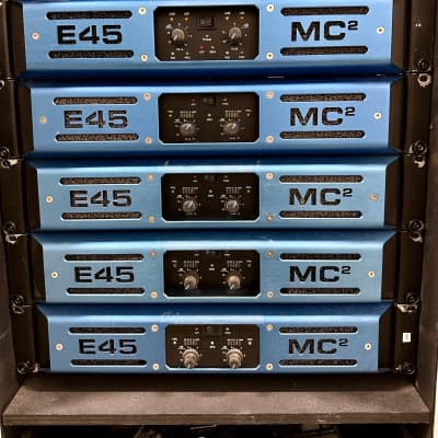 MC2 E45 | 2 Channel High Power Touring Amplifier 110V & 220V | Reverb