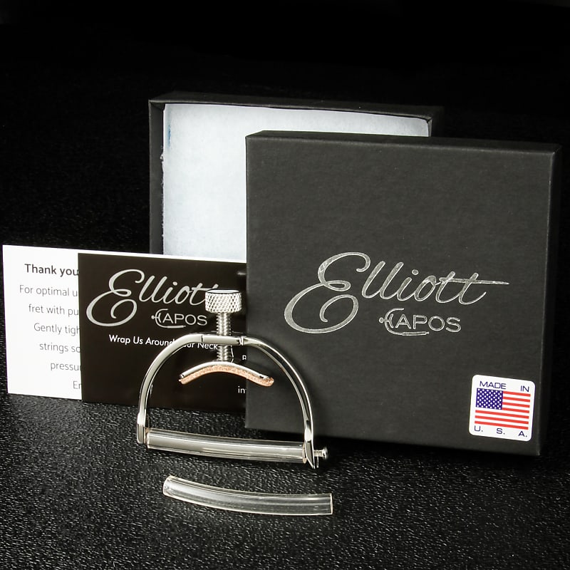 Elliott Capos Elliott Elite Guitar Capo 16" Radius G34E | Reverb