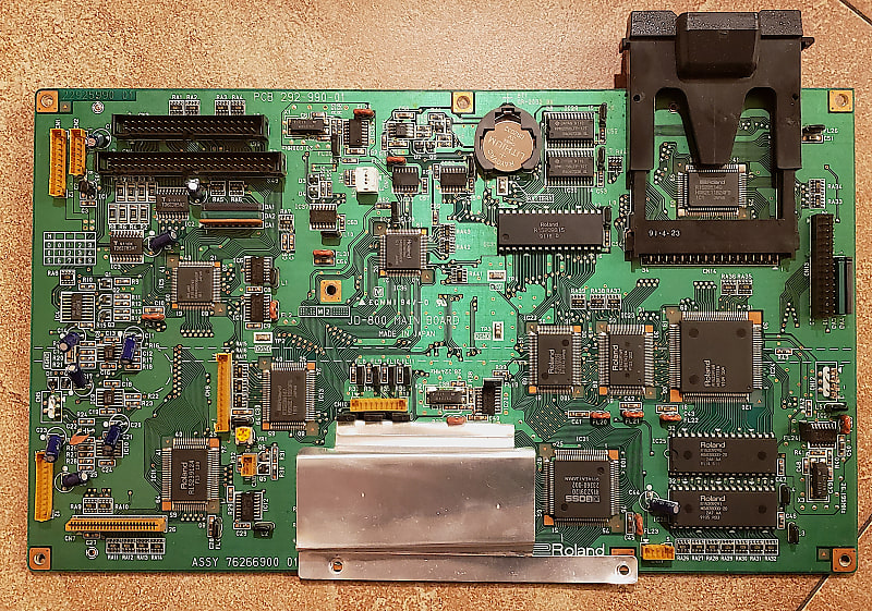 Roland JD-800 Main Board for parts or repair | Reverb