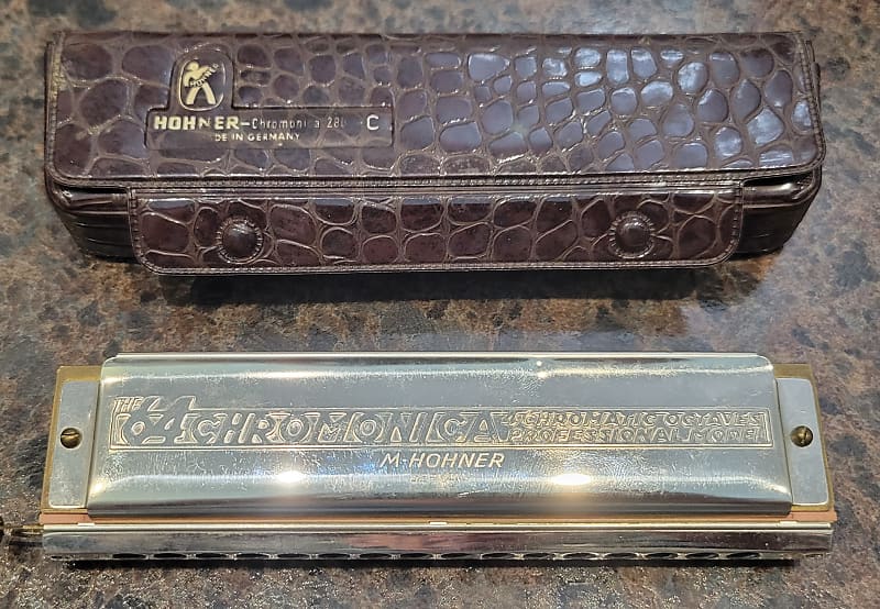 Hohner Chromonica 280 Harmonica in C with plastic case and | Reverb