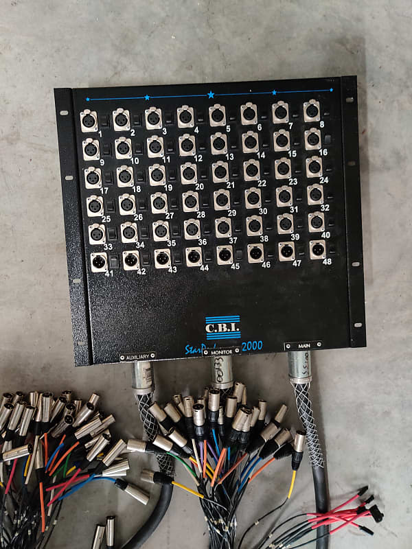 CBI Cables Star Performer 2000 - 48 Channel 3 Way Split | Reverb