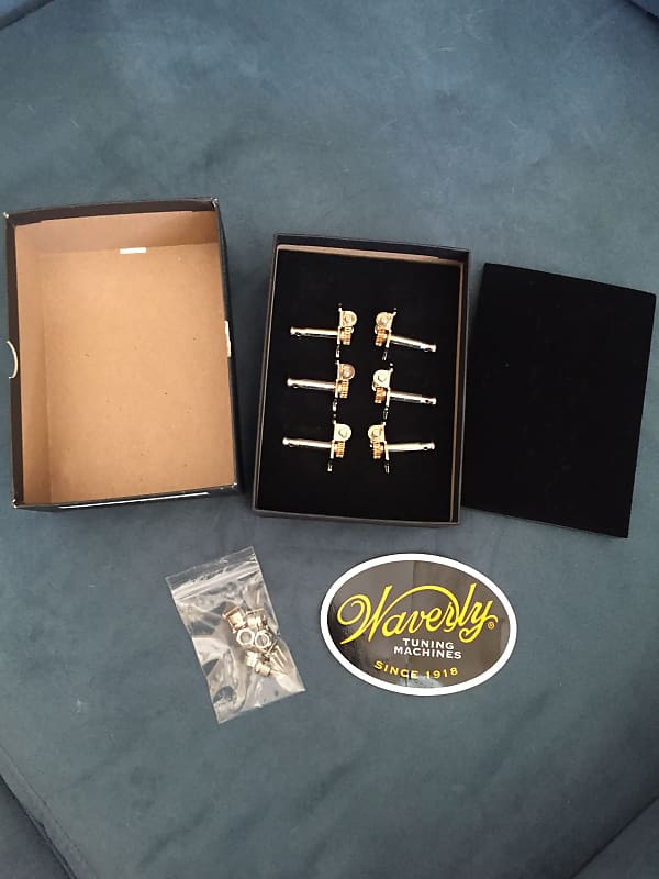 Waverly Waverly Guitar Tuners with Butterbean Knobs, for | Reverb