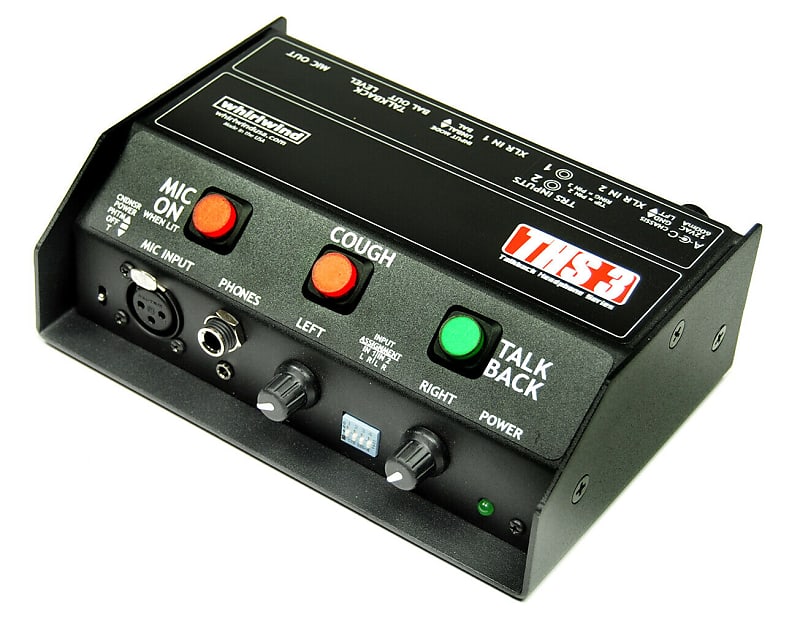 Whirlwind THS 3 Talkback Headphone Box DJ Sports Announcer | Reverb