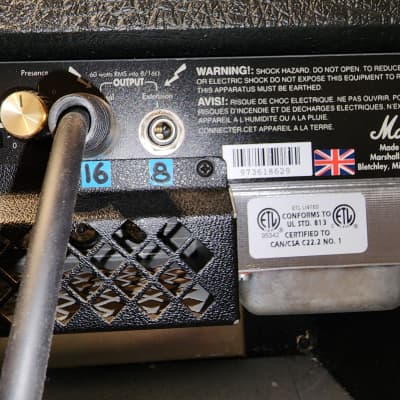 Marshall JCM600 Valve Guitar Amp Head with JCM C410A compact | Reverb