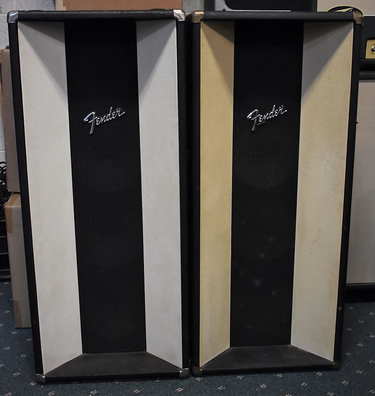 1970s Fender Sound Column 4-8 PA Cabinets | Reverb