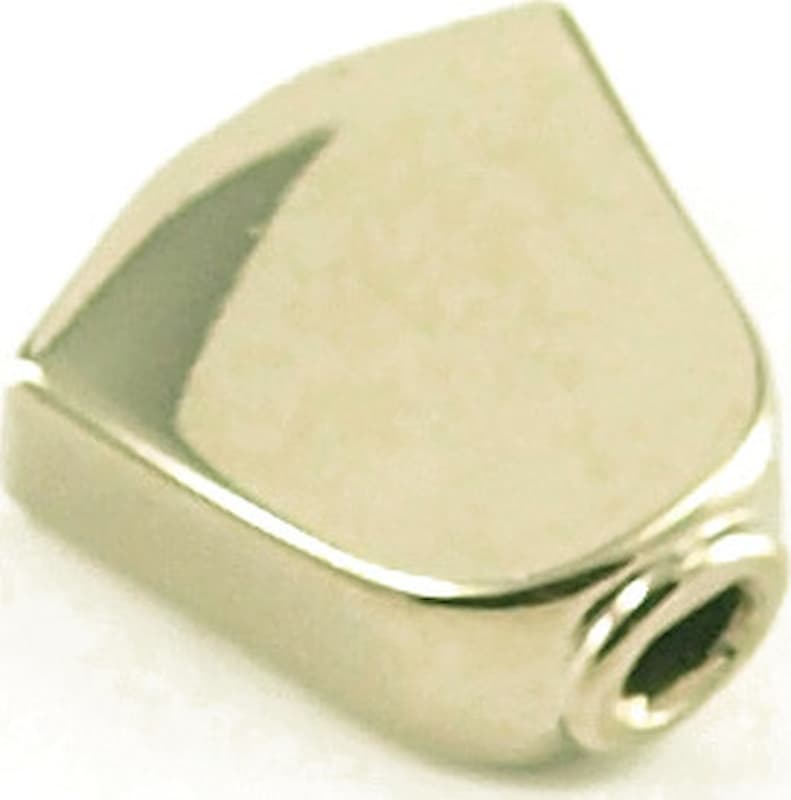 Grover Keystone Button Nickel | Reverb