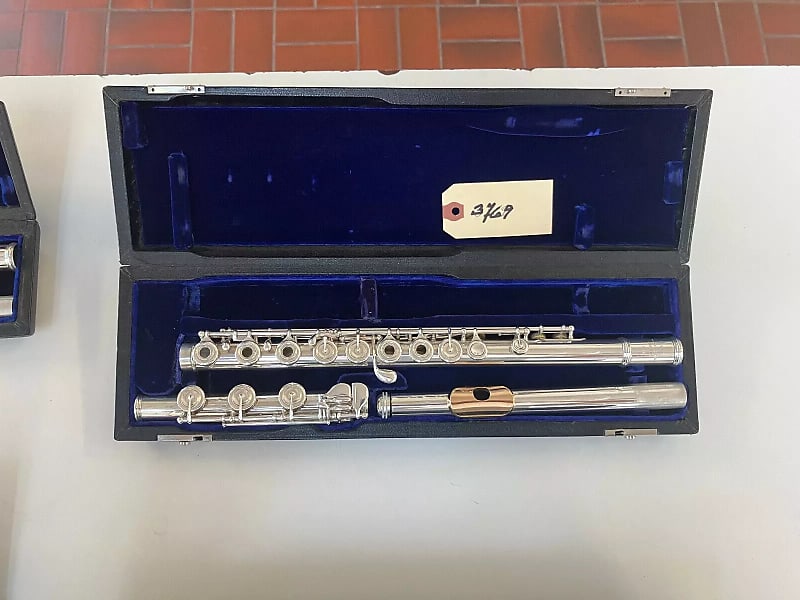 Vintage Handmade V.Q Powell Solid Silver Flute (1972),SN | Reverb