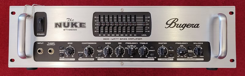 Bugera BTX36000 The Nuke Bass Amplifier Head (3600 Watts) | Reverb