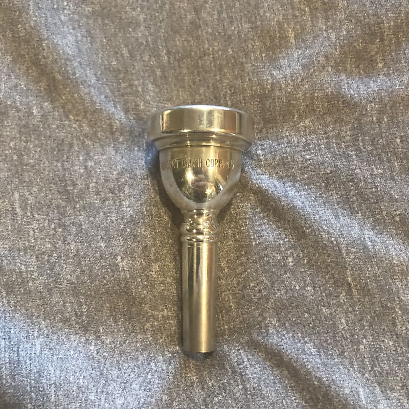 Vincent Bach 15 - Silver Trombone/Baritone Mouthpiece - Small | Reverb