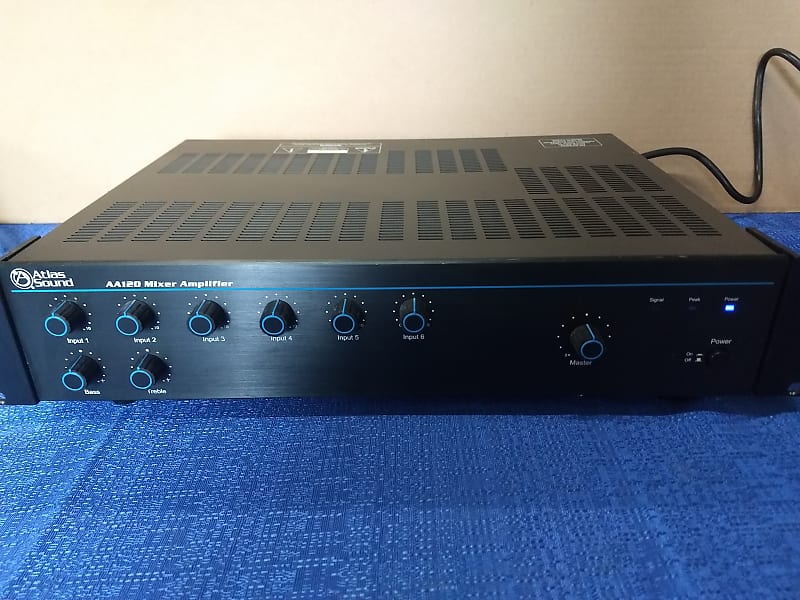 Atlas Sound AA120 Mixer Amplifier | Reverb