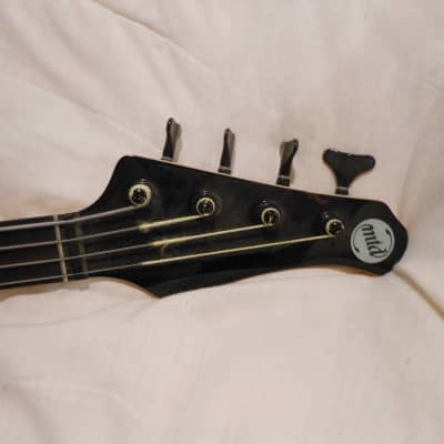 MTD Kingston Artist 4-String Bass Guitar 2002 - Gloss Black | Reverb