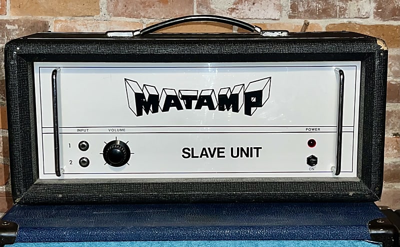 Vintage 1978 UK Matamp Slave Unit SL120 Amp Original Head | Reverb