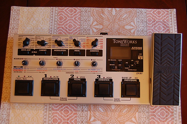 Korg AX1500G Multi-effects Processor | Reverb