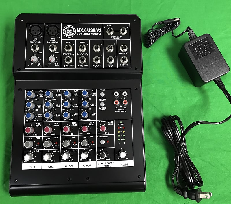 New Topp Pro MX.6V2 6 Channel Mixer | Reverb